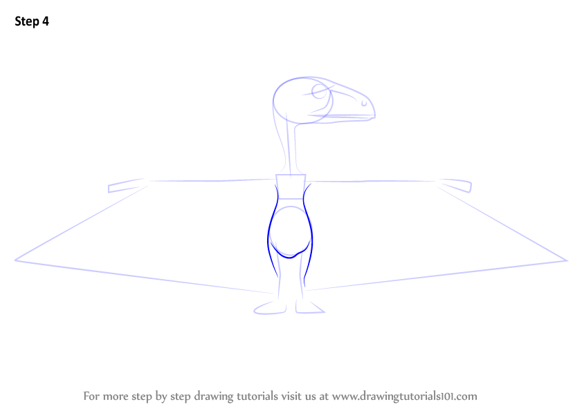 How to Draw Peggy Peteinosaurus from Dinosaur Train (Dinosaur Train ...