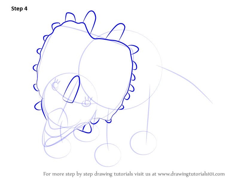 How to Draw Stephie Styracosaurus from Dinosaur Train (Dinosaur Train ...