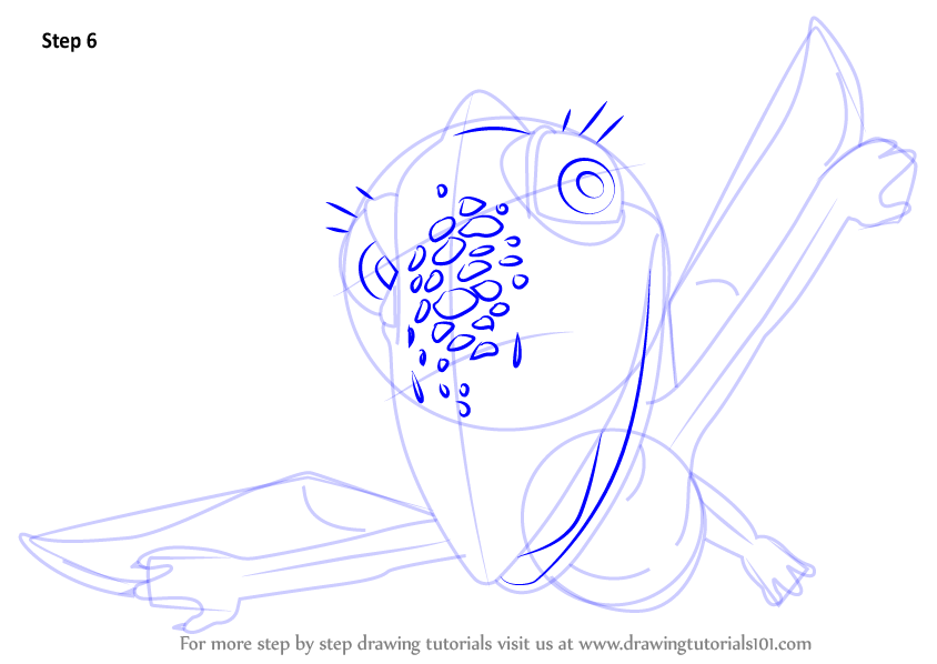 How to Draw Tiny Pteranodon from Dinosaur Train (Dinosaur Train) Step ...