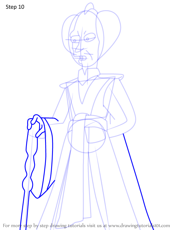 How to Draw Chancellor of Dankmire from Disenchantment (Disenchantment ...