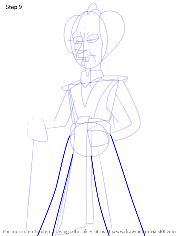 How to Draw Chancellor of Dankmire from Disenchantment (Disenchantment ...