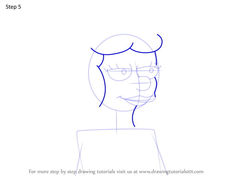 How to Draw Mermaid Queen from Disenchantment (Disenchantment) Step by ...
