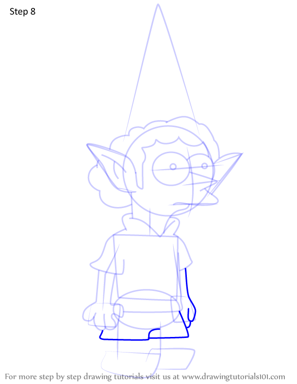 How to Draw Shocko from Disenchantment (Disenchantment) Step by Step ...
