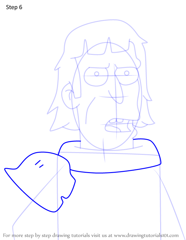 How to Draw Sir Mortimer from Disenchantment (Disenchantment) Step by ...