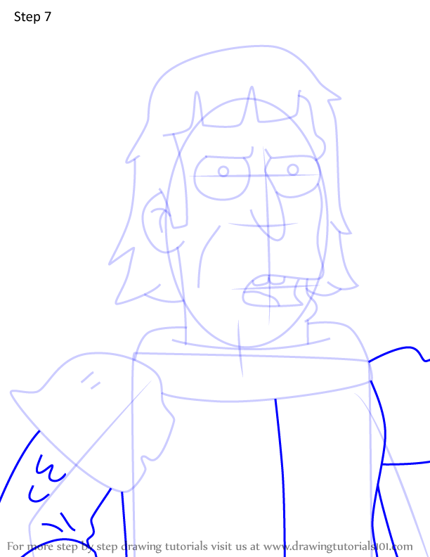 How to Draw Sir Mortimer from Disenchantment (Disenchantment) Step by ...