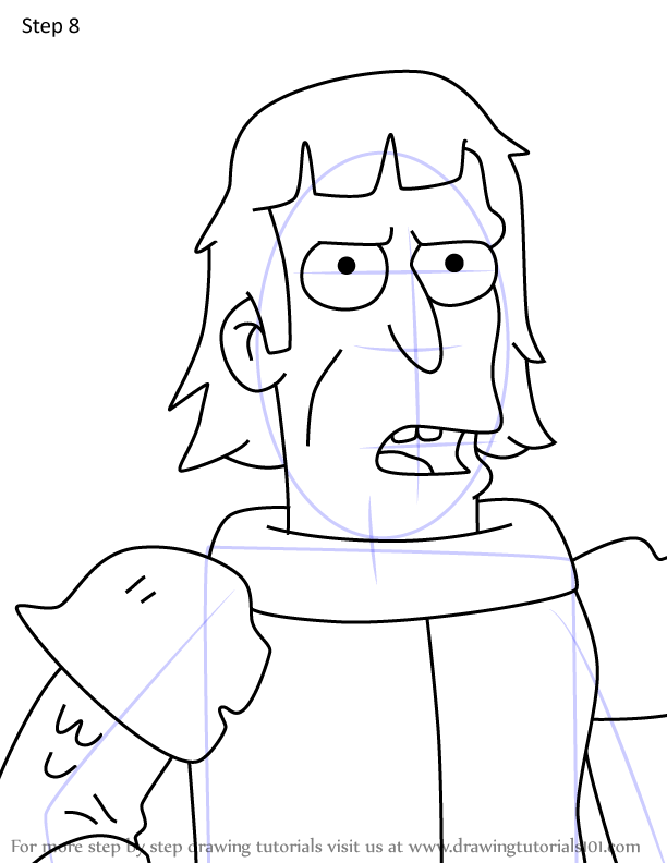 How to Draw Sir Mortimer from Disenchantment (Disenchantment) Step by ...