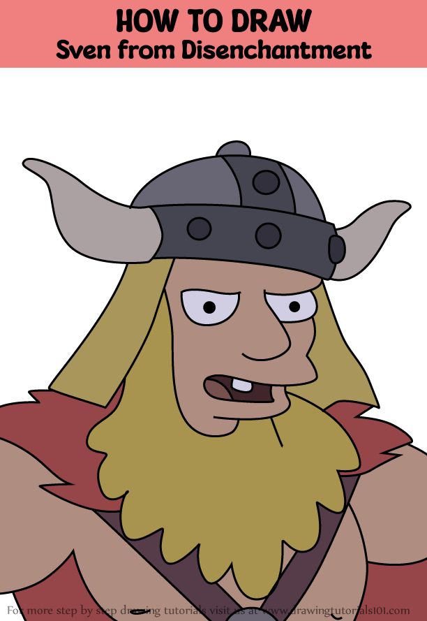 How to Draw Sven from Disenchantment (Disenchantment) Step by Step ...