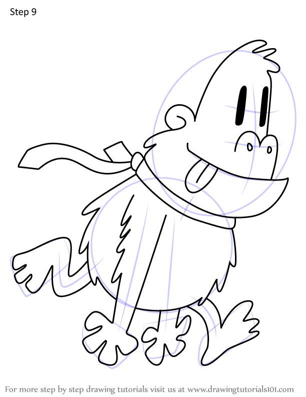 How to Draw Crunky from Dog Man (Dog Man) Step by Step ...