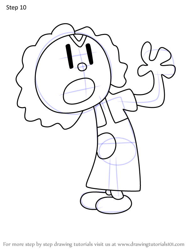 How to Draw Donna from Dog Man (Dog Man) Step by Step ...