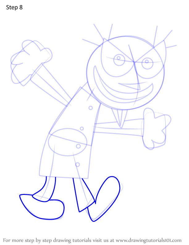How to Draw Dr. Scum from Dog Man (Dog Man) Step by Step ...