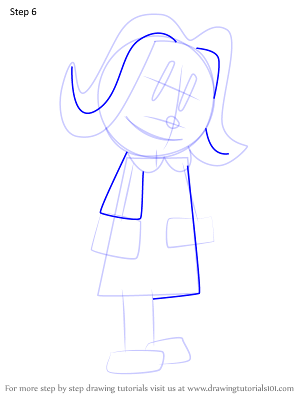 How to Draw Sarah Hatoff from Dog Man (Dog Man) Step by Step ...