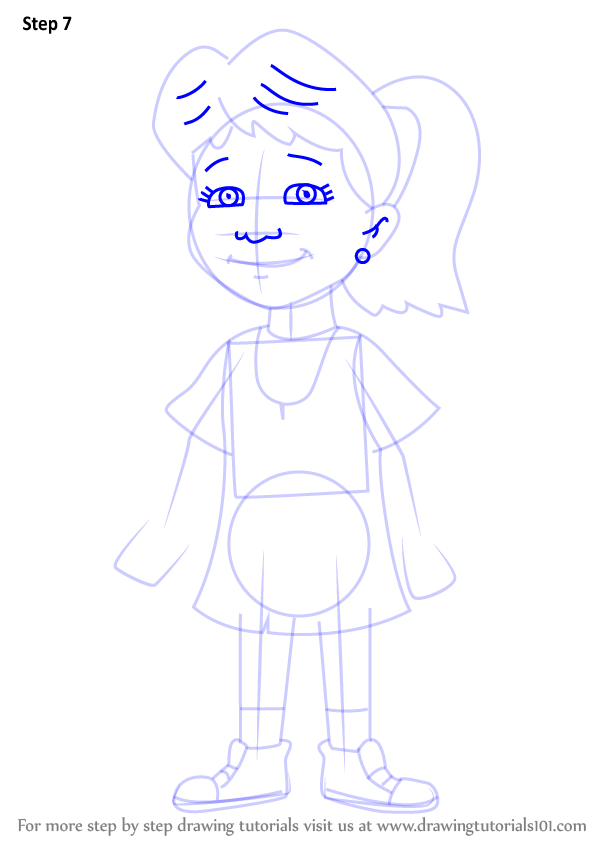 How to Draw Emmy from Dragon Tales (Dragon Tales) Step by Step ...