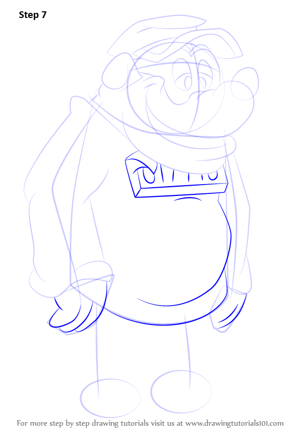 How to Draw Baggy Beagle from DuckTales (DuckTales) Step by Step ...