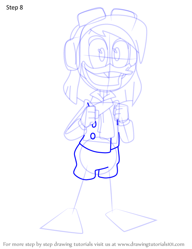 How to Draw Della Duck from DuckTales (DuckTales) Step by Step ...
