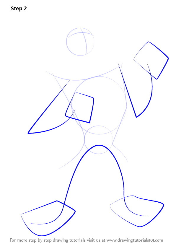 How to Draw Launchpad McQuack from DuckTales (DuckTales) Step by Step ...