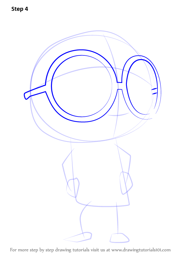How to Draw Didie from Dunia Eicak (Dunia Eicak) Step by Step ...