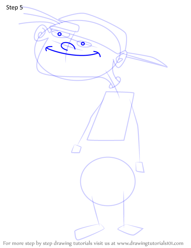 How to Draw Kevin from Ed, Edd n Eddy (Ed, Edd n Eddy) Step by Step ...
