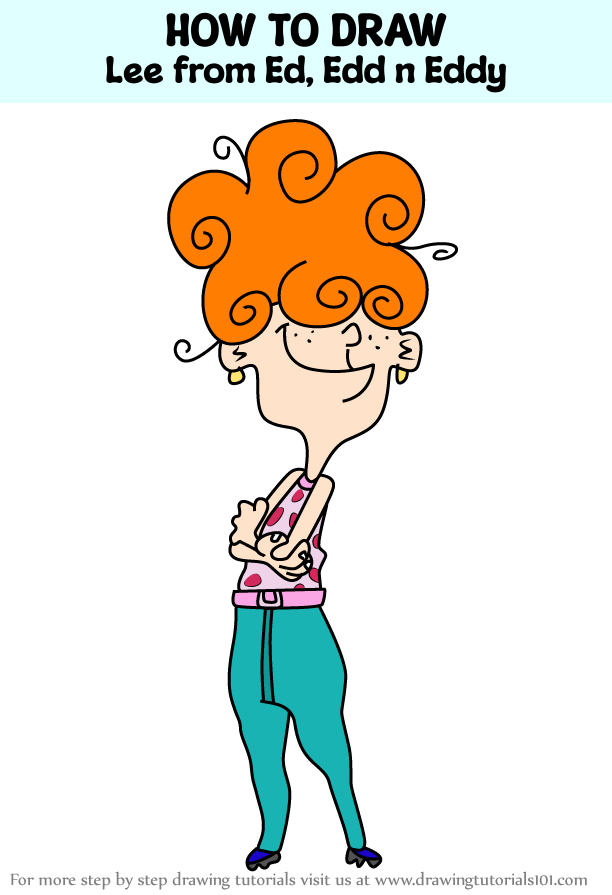 How to Draw Lee from Ed, Edd n Eddy (Ed, Edd n Eddy) Step by Step ...