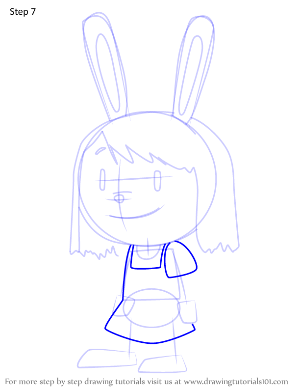 How to Draw Elinor Rabbit from Elinor Wonders Why (Elinor Wonders Why ...