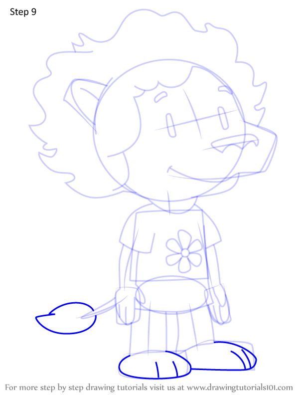 How to Draw Hazel from Elinor Wonders Why (Elinor Wonders Why) Step by ...