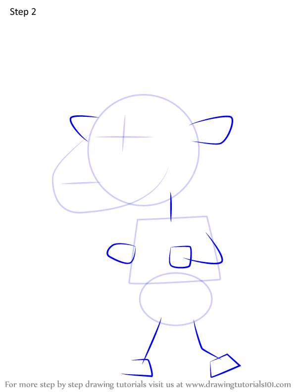 How to Draw Lamb 1 from Elinor Wonders Why (Elinor Wonders Why) Step by ...
