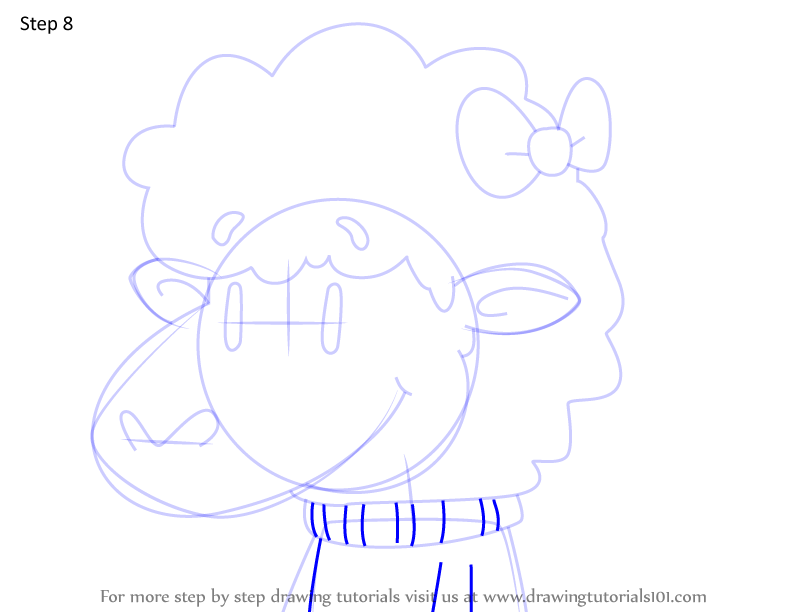 How to Draw Lamb 2 from Elinor Wonders Why (Elinor Wonders Why) Step by Step ...