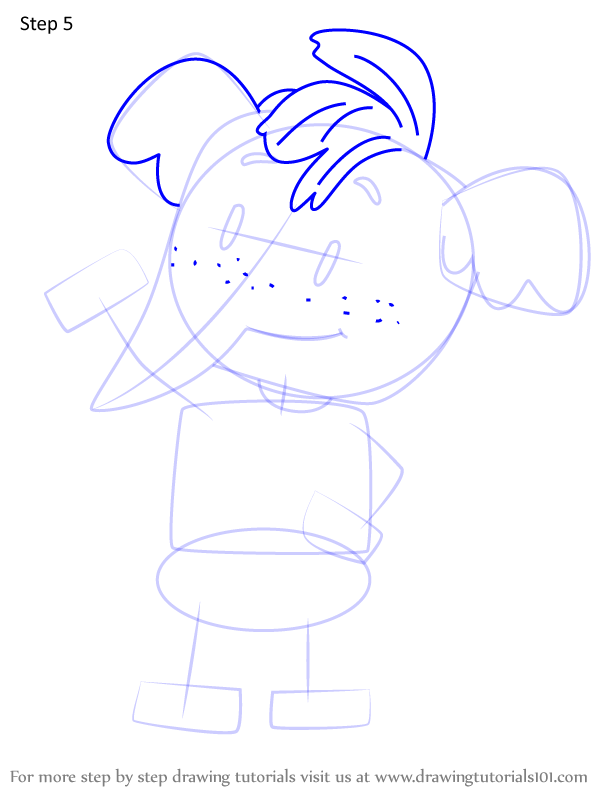 How to Draw Lou Elephant from Elinor Wonders Why (Elinor Wonders Why ...