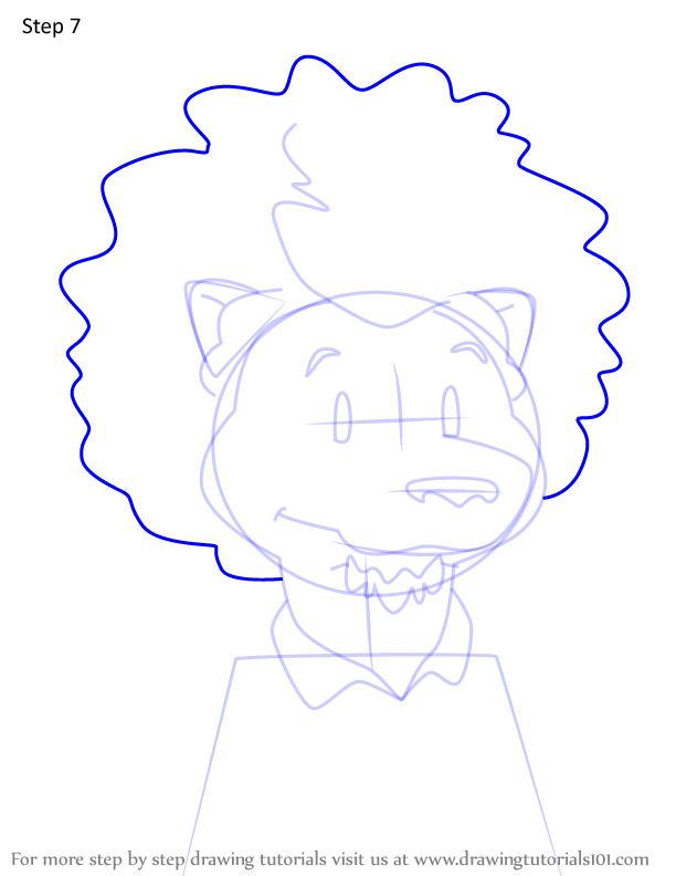 How to Draw Mr. Lion from Elinor Wonders Why (Elinor Wonders Why) Step ...