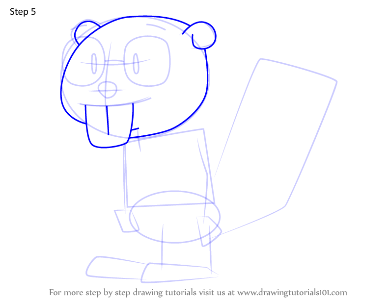 How to Draw Sally Beaver from Elinor Wonders Why (Elinor Wonders Why ...