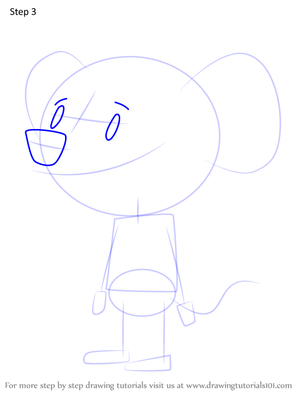 How to Draw Tito Mouse from Elinor Wonders Why (Elinor Wonders Why ...