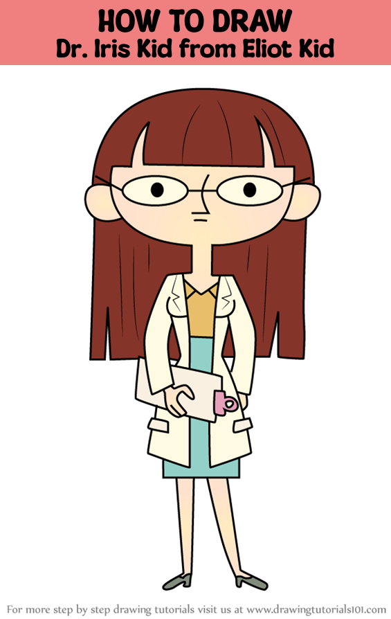 How to Draw Dr. Iris Kid from Eliot Kid (Eliot Kid) Step by Step ...