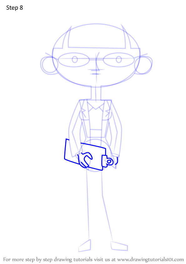 How to Draw Dr. Iris Kid from Eliot Kid (Eliot Kid) Step by Step ...