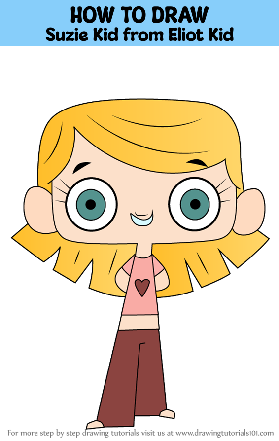 How to Draw Suzie Kid from Eliot Kid (Eliot Kid) Step by Step ...