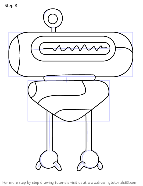 How to Draw 105E from Elliott from Earth (Elliott from Earth) Step by ...