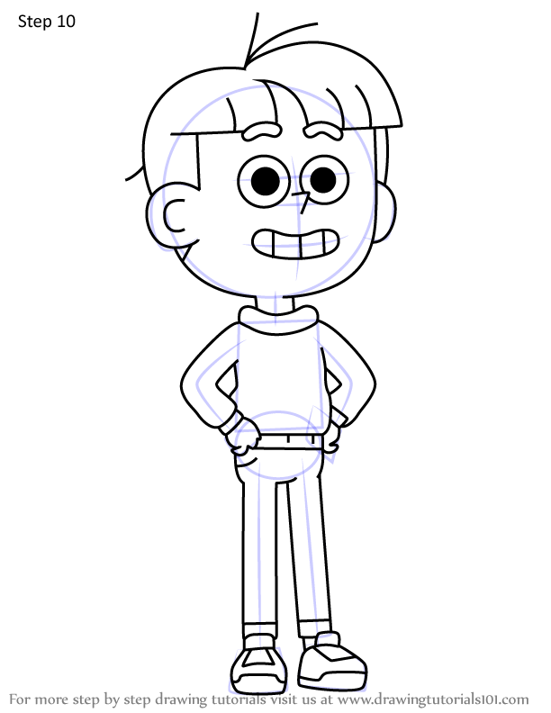 How to Draw Elliott from Elliott from Earth (Elliott from Earth) Step ...