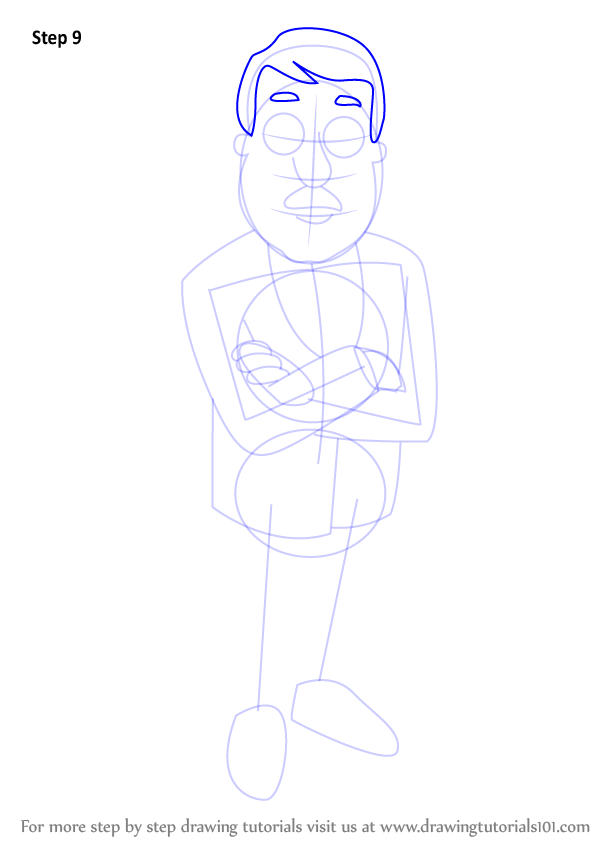 How to Draw Tom Tucker from Family Guy (Family Guy) Step by Step ...