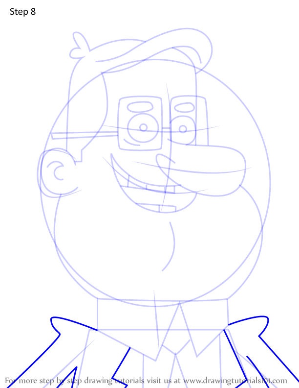 How to Draw Principal Bruce from Fangbone! (Fangbone!) Step by Step ...