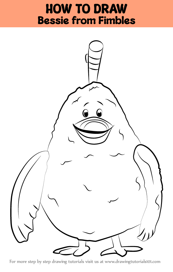 How to Draw Bessie from Fimbles (Fimbles) Step by Step ...