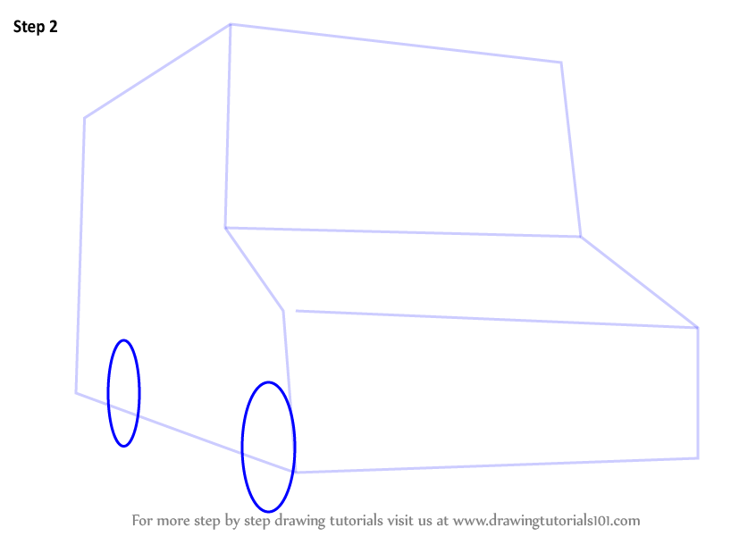 How to Draw Trevor Evans' Bus from Fireman Sam (Fireman Sam) Step by ...