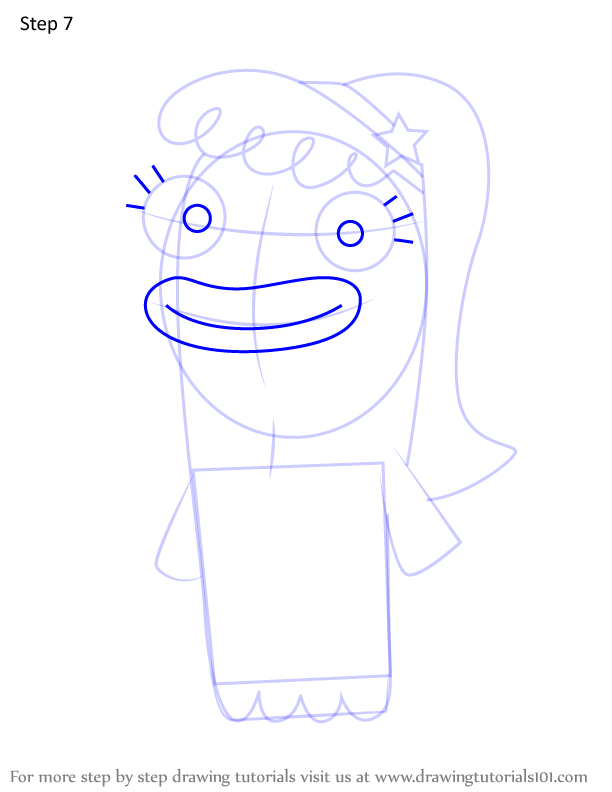 How to Draw Bea Goldfishberg from Fish Hooks (Fish Hooks) Step by Step ...