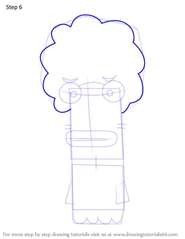 How to Draw Oscar from Fish Hooks (Fish Hooks) Step by Step ...
