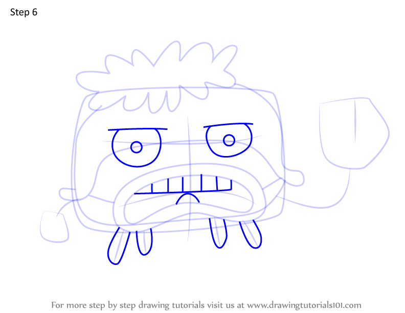 How to Draw Randy Pincherson from Fish Hooks (Fish Hooks) Step by Step ...
