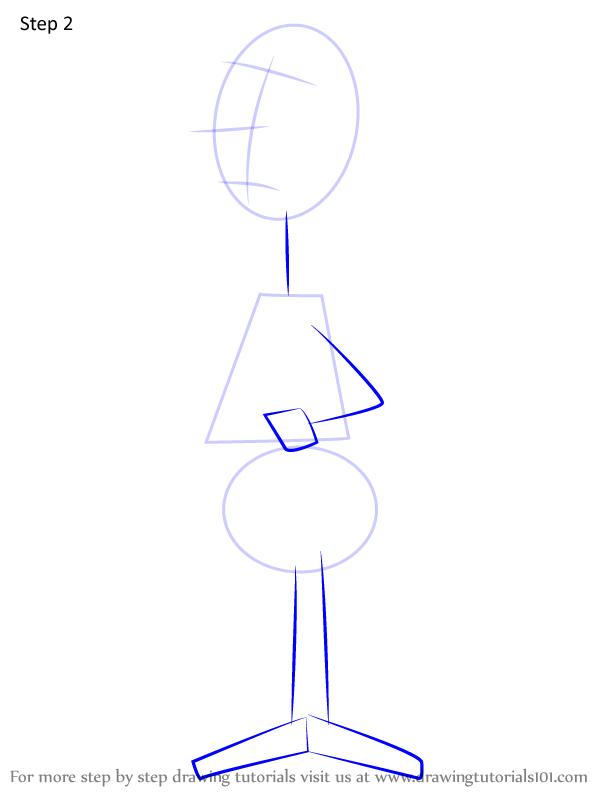 How to Draw Butler from Fosters Home for Imaginary Friends (Fosters ...