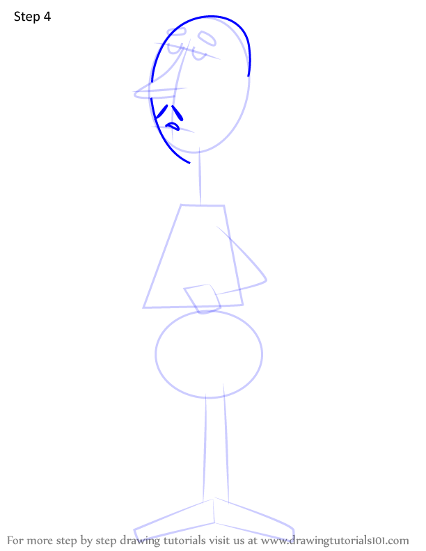 How to Draw Butler from Fosters Home for Imaginary Friends (Fosters ...
