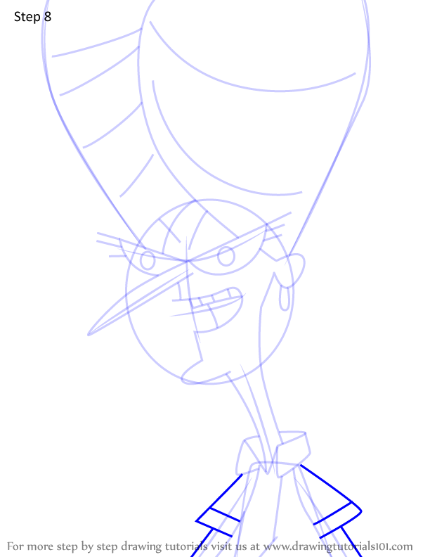 How to Draw Flo Jerkins from Fosters Home for Imaginary Friends ...