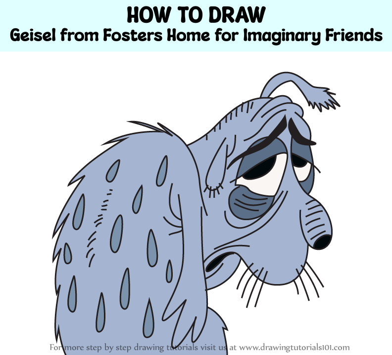 How to Draw Geisel from Fosters Home for Imaginary Friends (Fosters ...