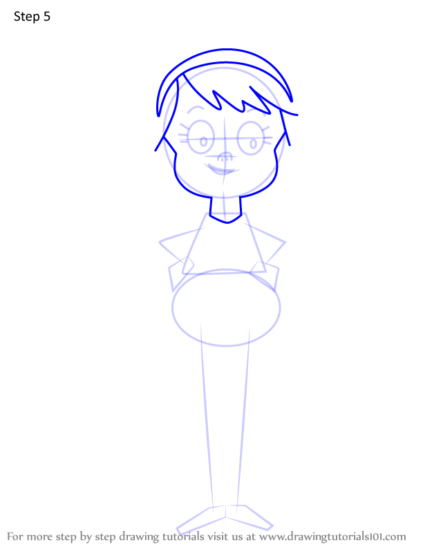How to Draw Mac's Teacher from Fosters Home for Imaginary Friends ...