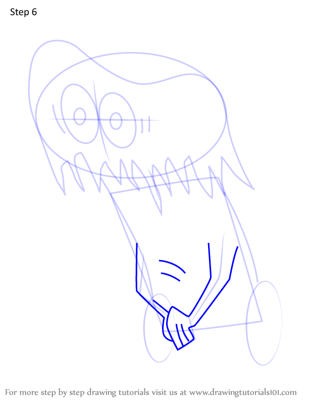 How to Draw Moptop from Fosters Home for Imaginary Friends (Fosters ...