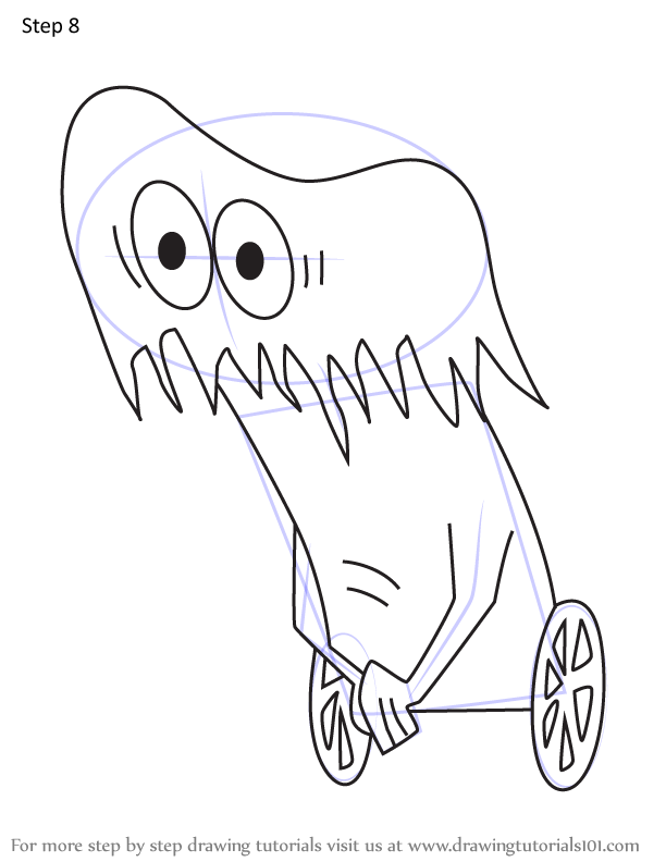 How to Draw Moptop from Fosters Home for Imaginary Friends (Fosters ...