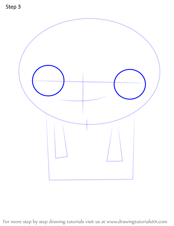 How to Draw No Nose Ned from Fosters Home for Imaginary Friends ...